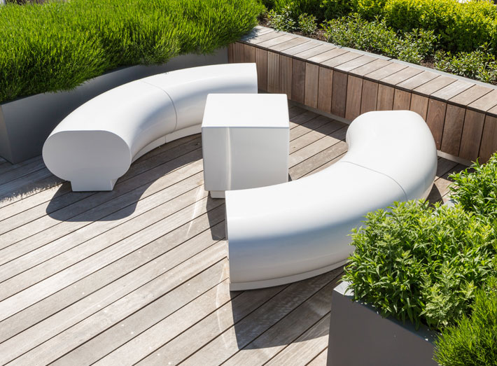 Garden Circular GRC Bench - arturbanfurniture.com